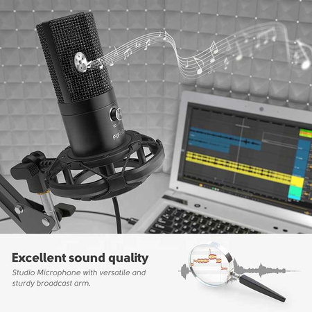 Для телефона и компьютера Fifine T669 Studio для стриминга ,ютуберов