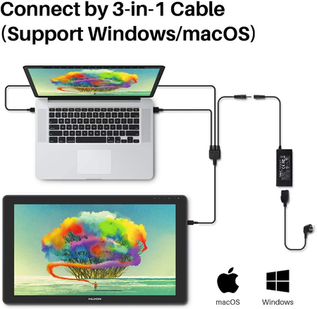 Новинка! Графический планшет с экраном Huion Kamvas 22