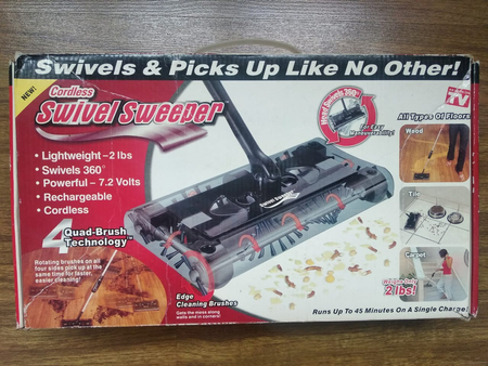 Беспроводной пылесос Swivel Sweeper
