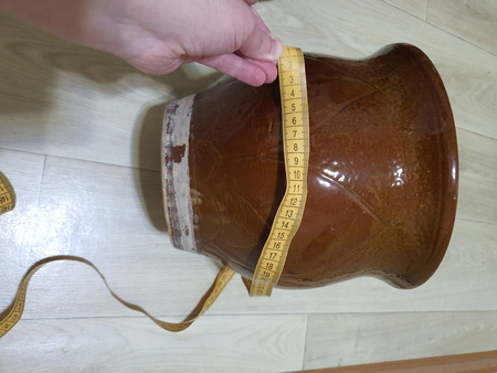 Горшок цветочный керамика