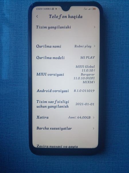 Redmi play   4/64