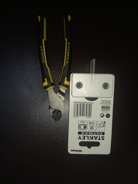 Кусачки диагональные 160 мм STANLEY 0-89-858