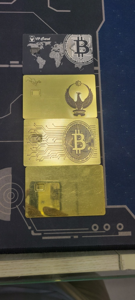 METAL CARD siz xoxlagan dizayn bilan