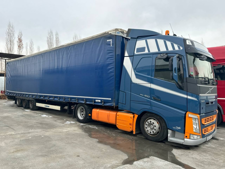 VOLVO FH EURO 6 + KRONE прицеп Сотилади
