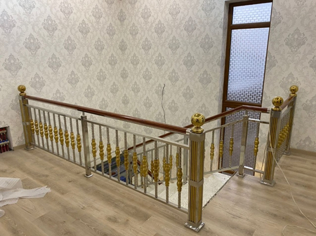 Перила и навесы из нержавейки, nerjaveykadan perila, naves, reshotka.