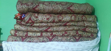 4 шт большие курпа из чистого Иранского велюра.и ваты.из приданного