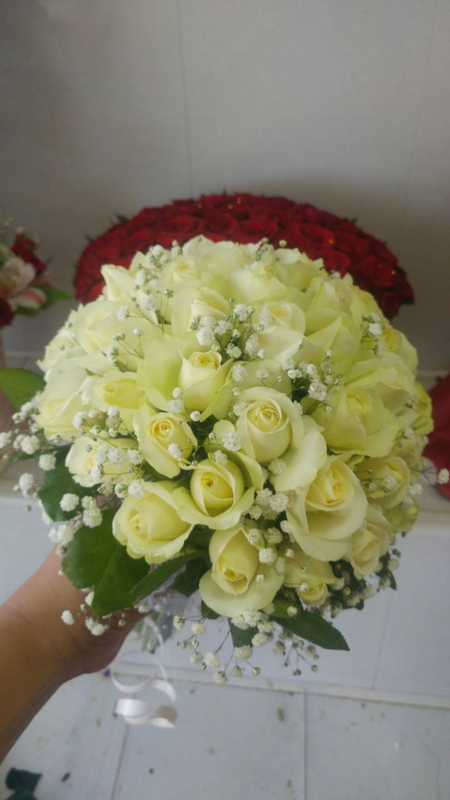 Свадебные букеты (банкетки)