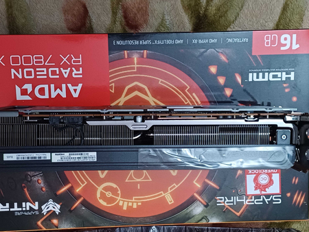 Продам видеокарту Sapphire Nitro+ RX7800 XT