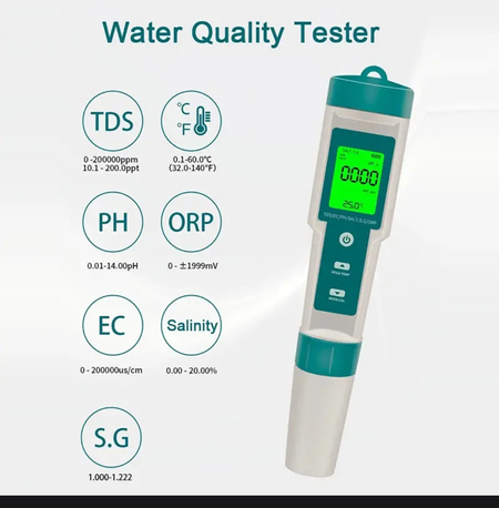 PH TDS измеритель для воды 8 в ¹