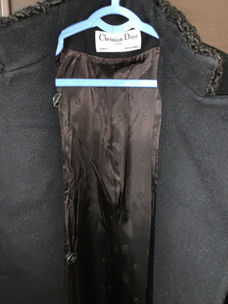 Christian Dior,           Faux Fur Coat Rare Vintage, пальто за 5,800