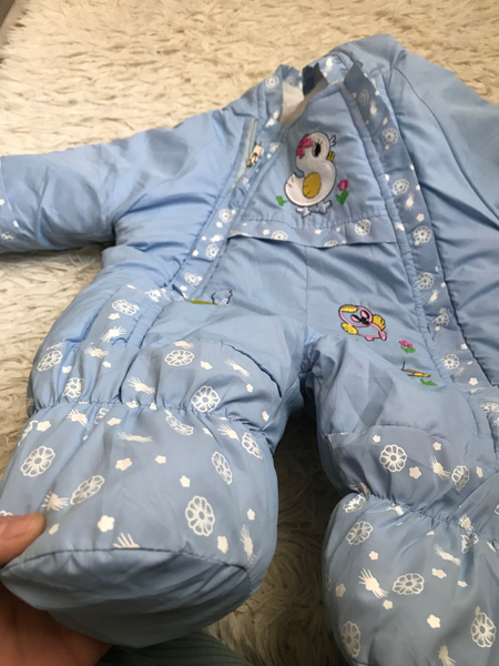 Зимний комбензон для детей