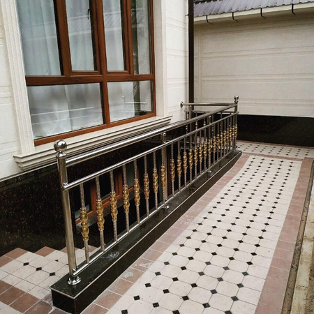 Перила из нержавейки