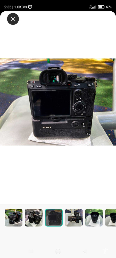 Sony a7riii obyektiv bilan