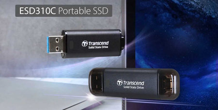 Transcend 512GB портативный SSD Tyupce
