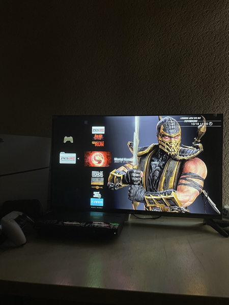 Playstation 3 slim Edition ideal &  Smart Tv blan
