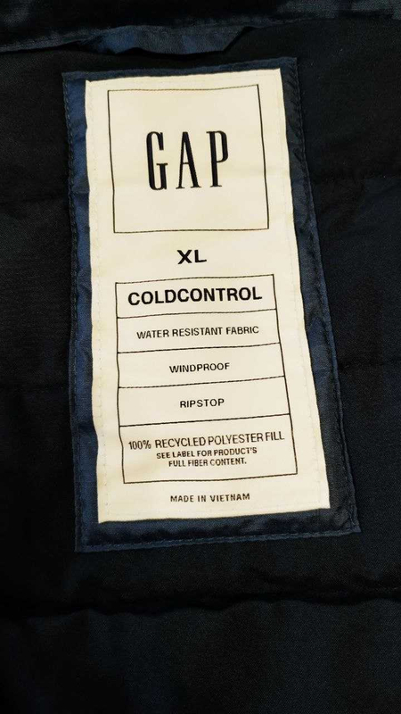 Новые GAP из США зимние куртки размер XL и XXL (56-58-60 наш)