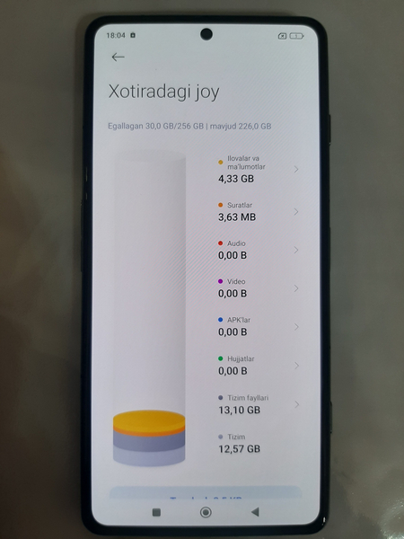 POCO F4 GT 12/256 qora