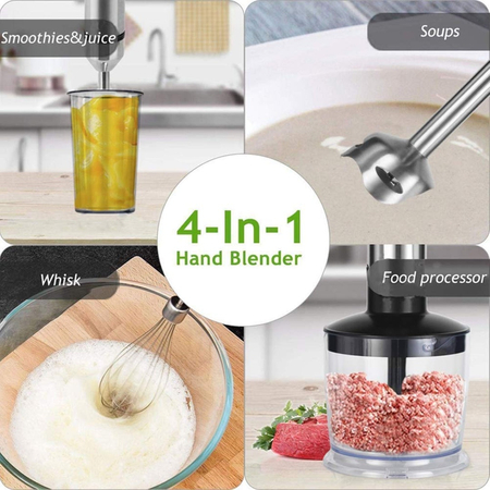 Доставка! 4в1 Bosch Блендер 1500w  Погружной Блендер chopper Blender