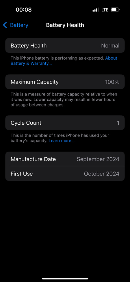 Новый iPhone 16 black 128gb