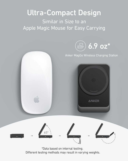 Anker MagSafe, зарядная станция Anker MagGo 3in1 Qi2