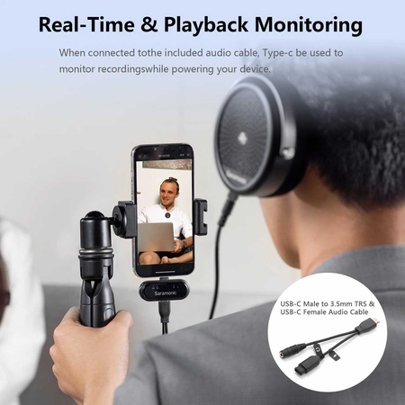 Беспроводной петличный микрофон BlinkMe U2 Saramonic