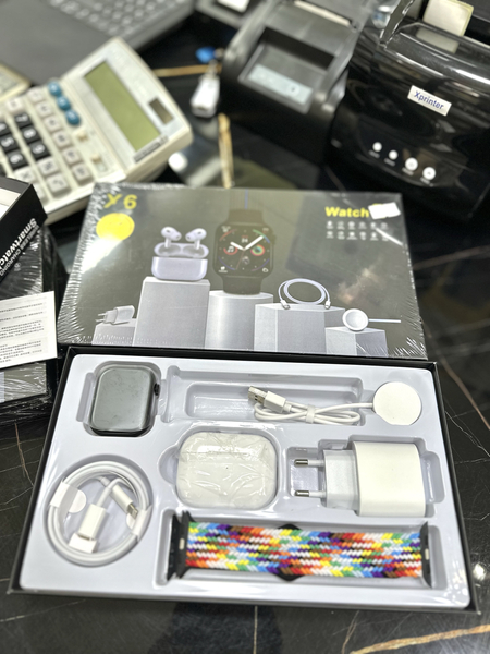 IWATCH 8/X6. Новинка 2024! Airpods Pro+Ремешок+Зарядка. Бонус.Доставка