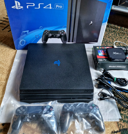 Playstation 4 pro 11.00 hen, 1TB 4K UltraHD