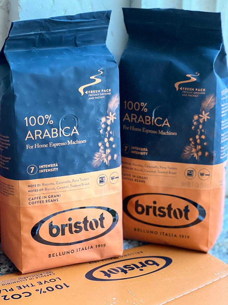 Bristot - премиум кофе из Италии ARABICA 100%.