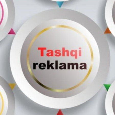 Tashqi reklamaga buyurtma olamiz