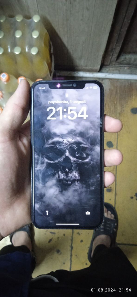 IPHONE XS  64 GB 77 yomkist ideal pul zarul hech qati alishmagan