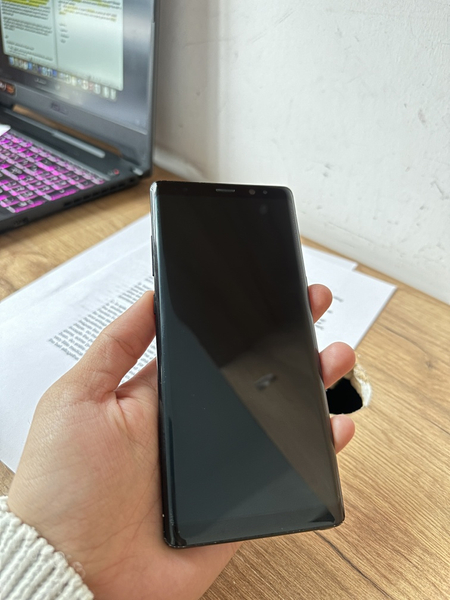 Samsung Note 8 Black, Qora 6/64 GB