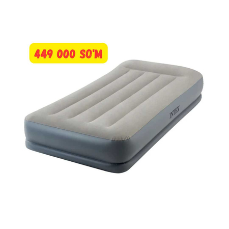 Intex 64116 Надувная кровать 99х191х30см Бесплатная Доставка