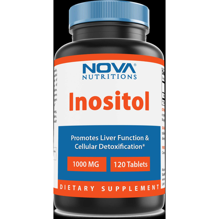 Inositol 1000 mg Инозитол  120 таблеток Америка БАД