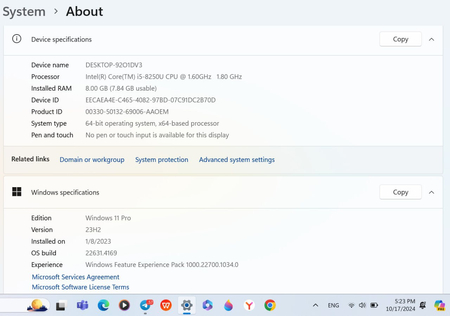 LG gram 2018 Corei 5