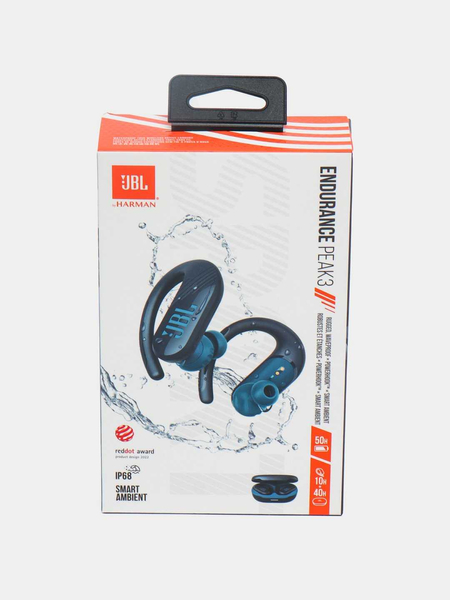 Беспроводные спортивные наушники-вкладыши JBL Endurance Peak iII TWS