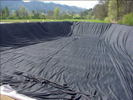 Геомембрана гидроизоляционная HDPE (полиэтиленовая)