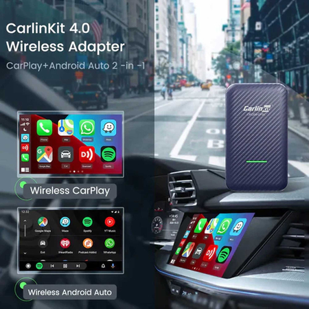 Беcпроводной адаптер Carlinkit - 2в1 для CarPlay (Iphone / Android)