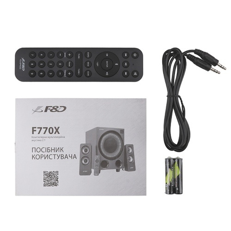 Колонки 2.1 F&D F770X