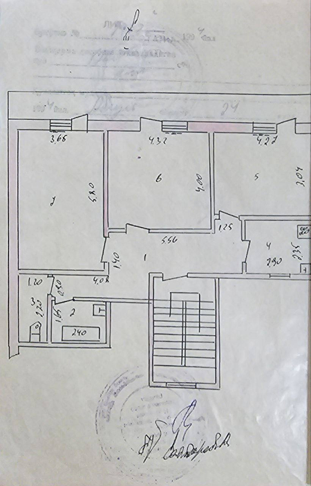 Продаётся 95м² Чиланзар 20кв 3/3/4