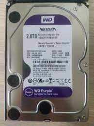 WD Purple (Фиолетовый) Диск 2Tb Профессиональный для видеонаблюдения