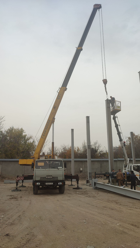 услуги автокран автокран хизмати