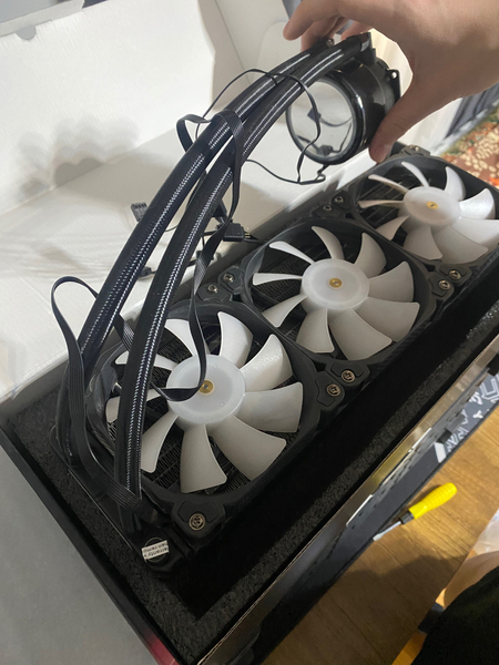 Водяное охлаждение jonsboo TW7-360 ARGB Black