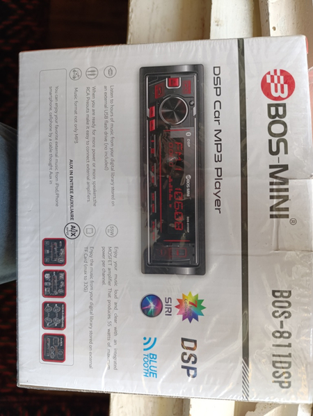 Продаётся новая автомагнитола bos-mini bos 811 dsp