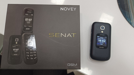 Телефон новый лягушка Novey senat новый коробка документ