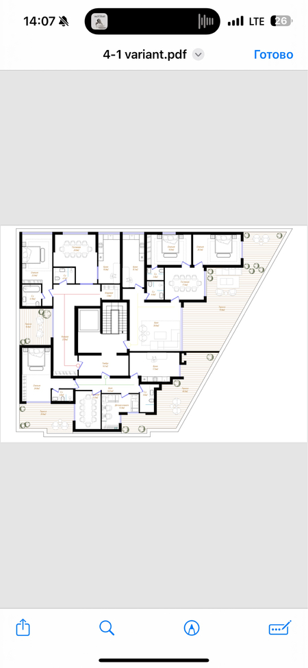 ЖК Meras РАКАТ Корзинка 121м2 123м2 170м2+Балконы.Коробка.Собственник