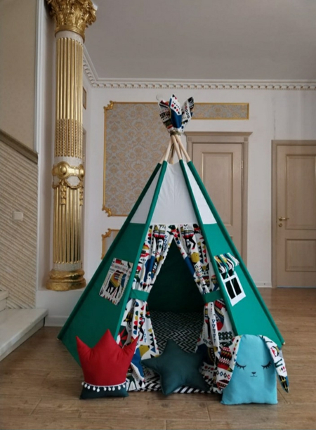 Вигвам домик. Палатки для дети