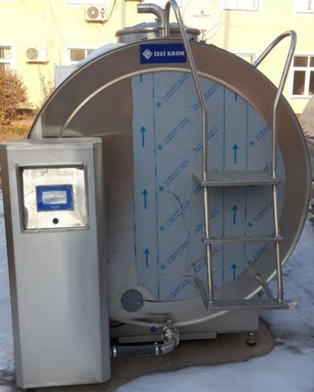Молочный танк охладитель