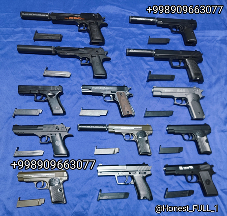 Пистолеты железные Airsoft - Доставка