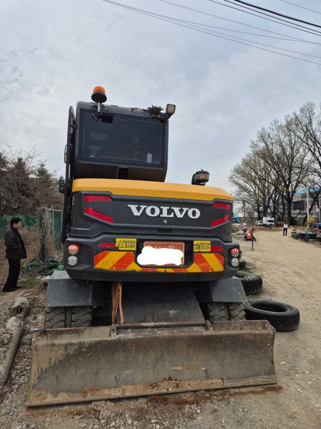 Excavator Volvo | EW60E 360gr adabter, Kamplekt