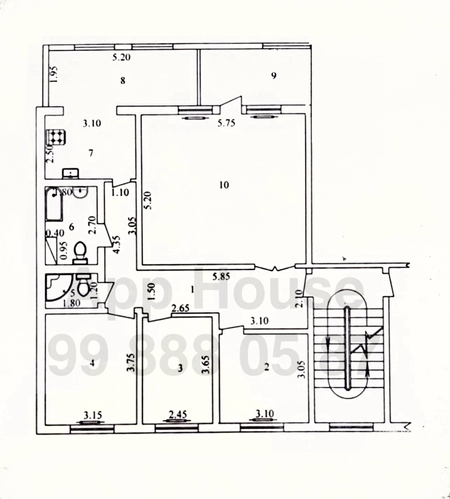 ᴎᴧьᴣᴀᴩ 5/2/5 Лисунова 1, Балкон 2х9, 110м², Кадышева, Школа №61